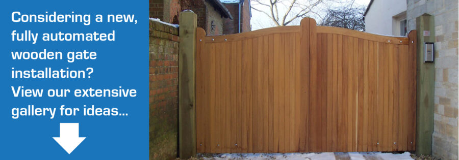 ALLGATES Basingstoke | Hampshire installers of Wooden Automated Gates